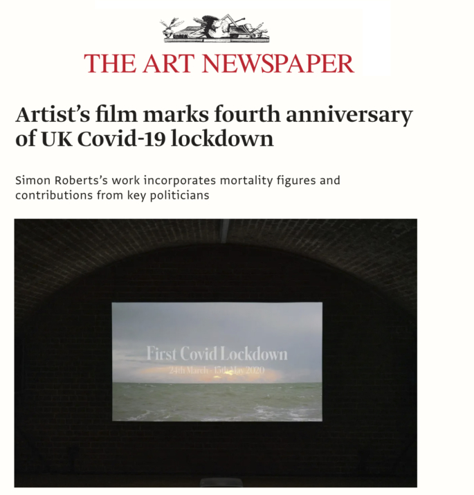 The Art Newspaper - Simon Roberts